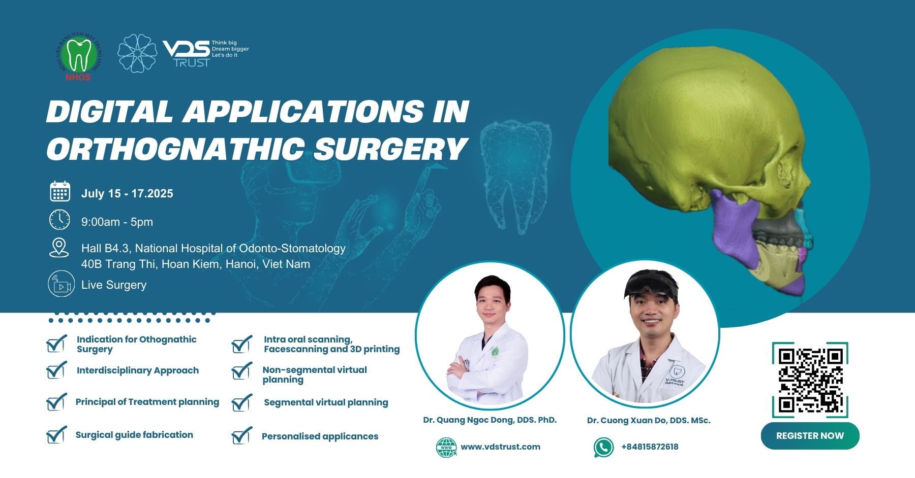 DIGITAL APPLICATIONS FOR ORTHOGNATHIC SURGERY REGISTER - VDS-Trust